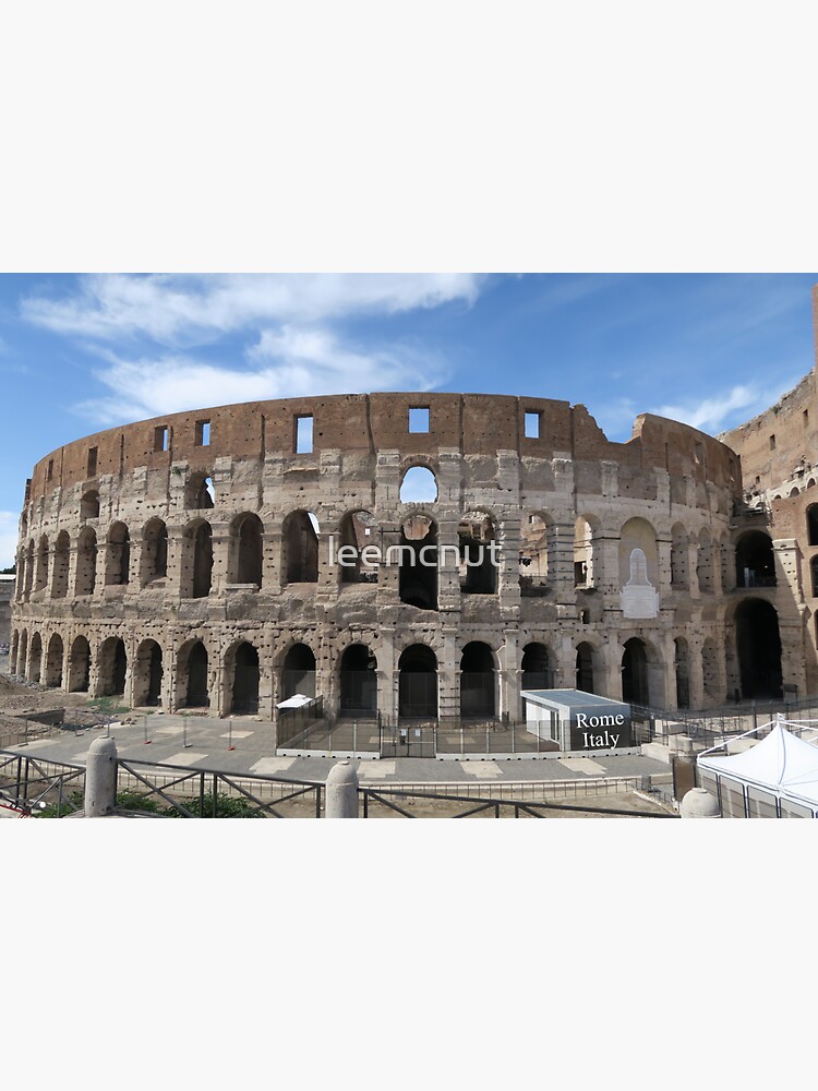 "Rome, Italy - Iconic Colosseum" Sticker for Sale by leemcnut | Redbubble
