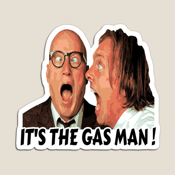 "Bottom Ritchie and Eddie - Its The Gas Man" Magnet by azbotees | Redbubble