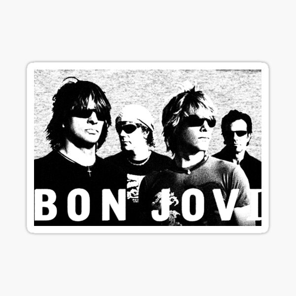 Bon Jovi Stickers | Redbubble