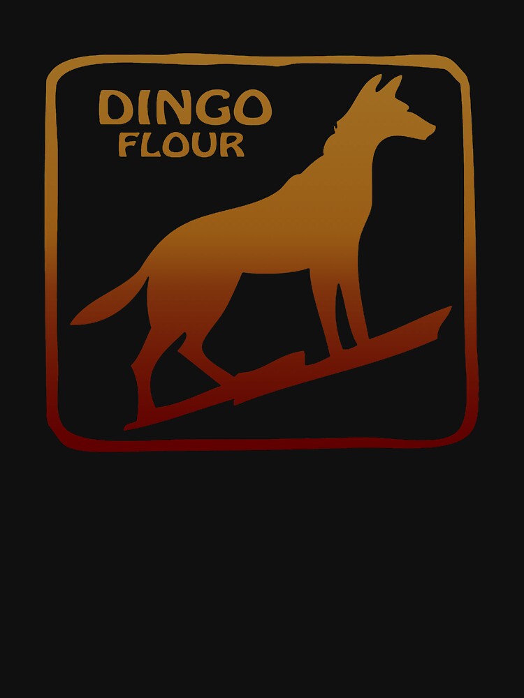 "Dingo Flour" T-shirt for Sale by AlmostAgainst | Redbubble | dingo ...