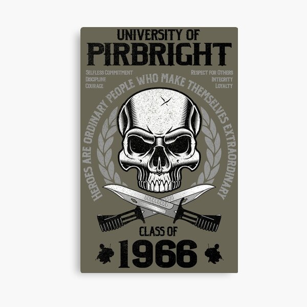 "University of Pirbright, Class of 1966 - Guards Depot" Canvas Print ...