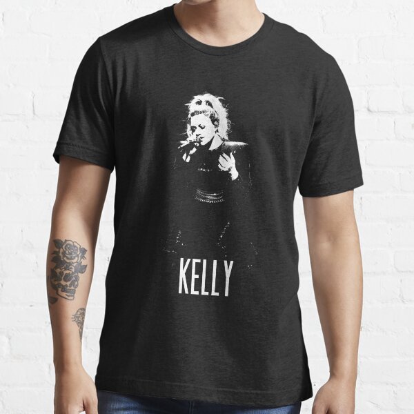 "Kelly - The White Stencil" T-shirt for Sale by fontastic | Redbubble ...