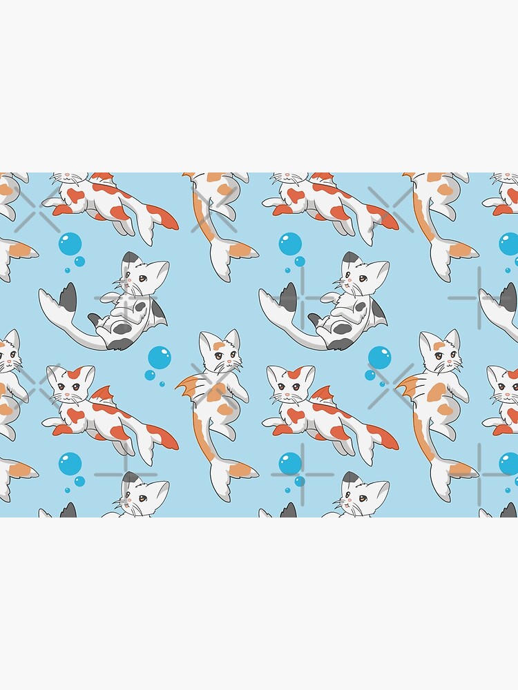 Catfish Pattern Blue Bath Mat sold by Grafit Studio | SKU 42528424 | 50 ...