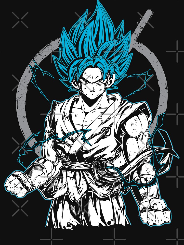 Super Saiyan Goku God T Shirt T Shirt For Sale By Darkkiller