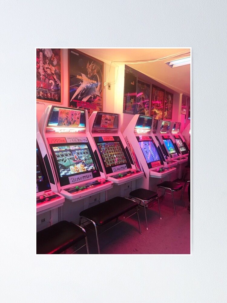 "Games in Japan" Poster for Sale by vanessaviolo | Redbubble