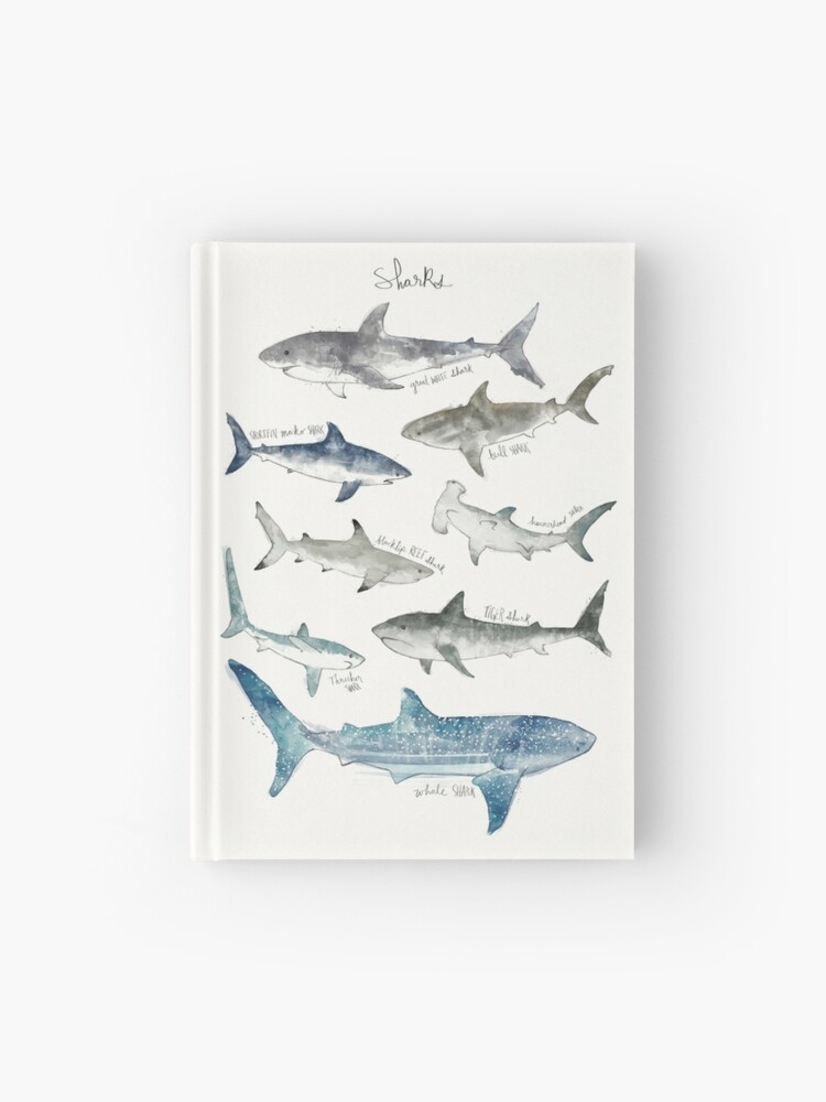 "Sharks" Journal for Sale by AmyHamilton | Redbubble