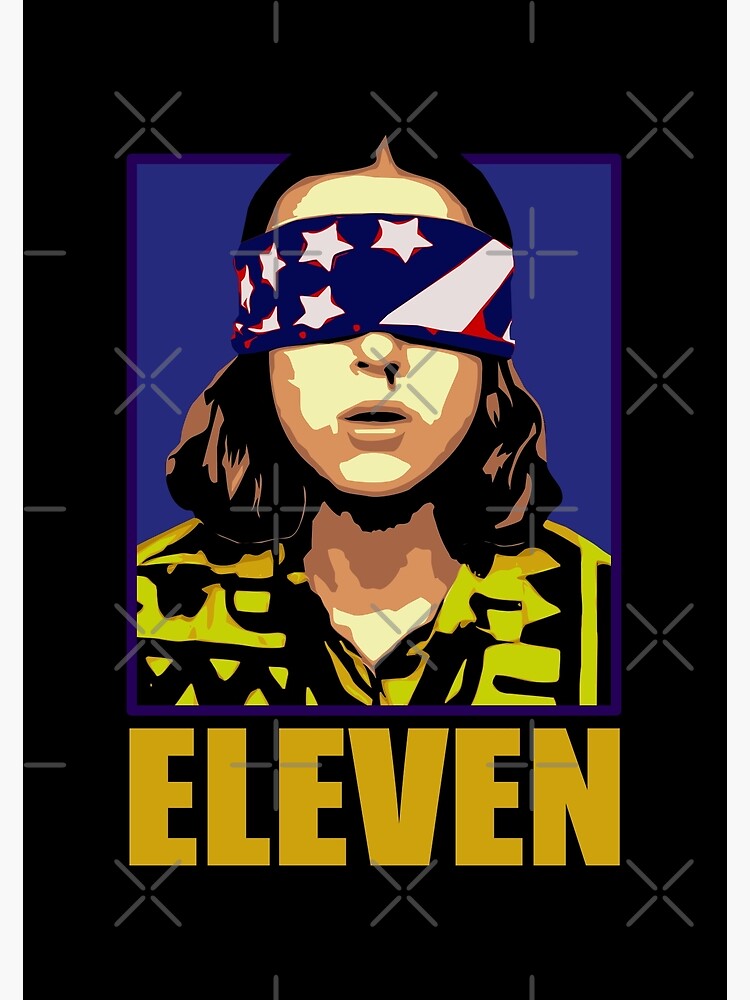 "Eleven - Stranger Things" Poster by ActiveNerd | Redbubble