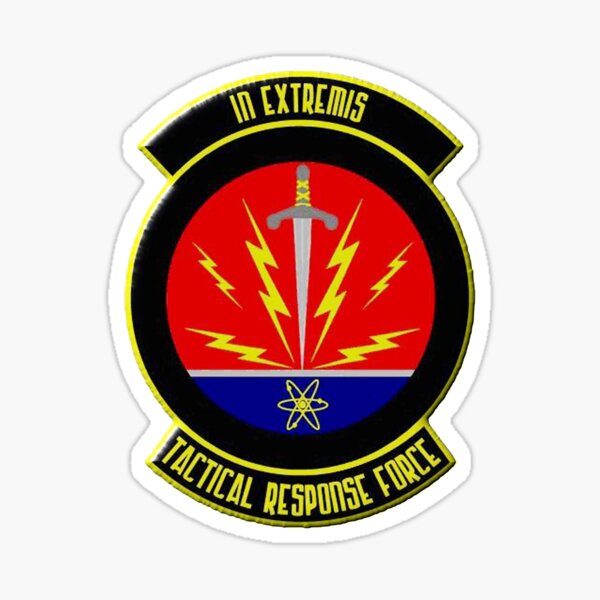 "Tactical Response Force" Sticker by lawrencebaird | Redbubble