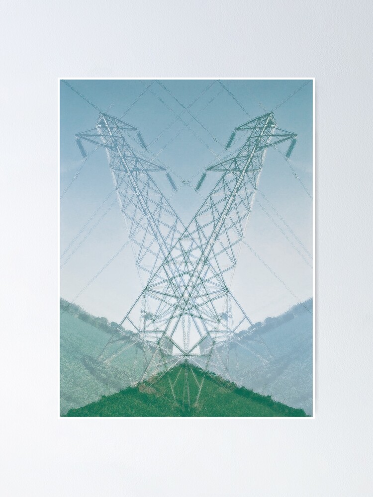 "Patchwork Pylons - Walk Like A Pylon" Poster for Sale by CloudIsle ...