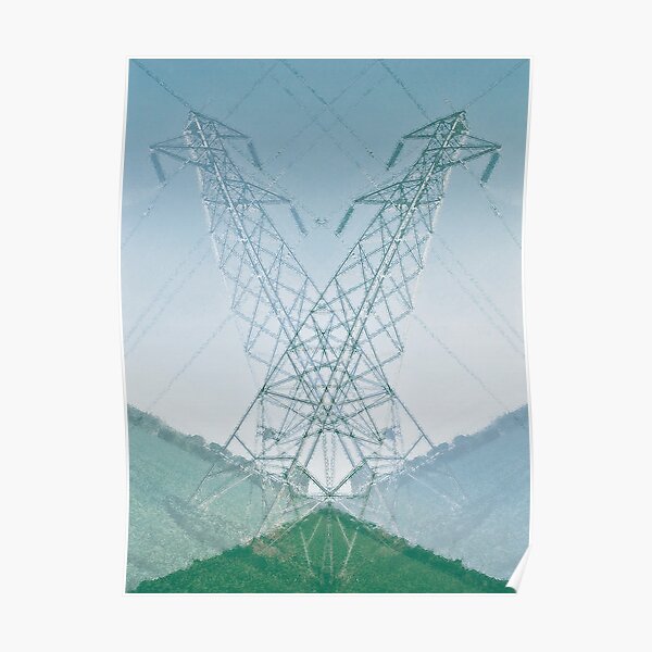 "Patchwork Pylons - Walk Like A Pylon" Poster for Sale by CloudIsle ...