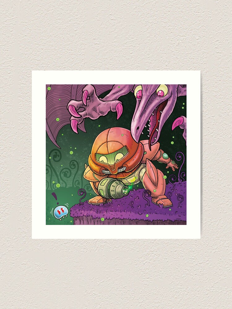 "Bounty Hunting, Chibi Samus and Ridley discover the last Metroid." Art ...