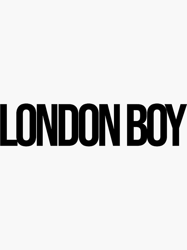 "london boy" Sticker for Sale by bethanyjx | Redbubble