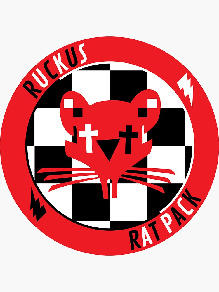 "Honda Ruckus Rat Pack" Sticker by ThursdayBandit | Redbubble