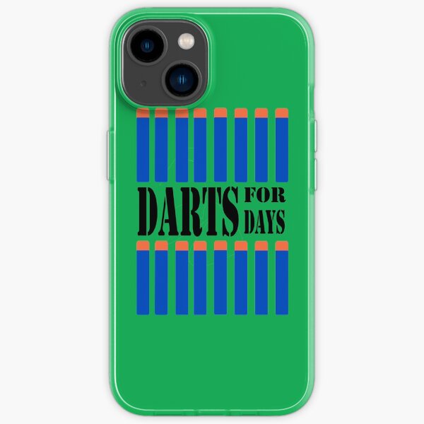 "NERF STYLE TOY DESIGN- DARTS FOR DAYS!" iPhone Case for Sale by ...