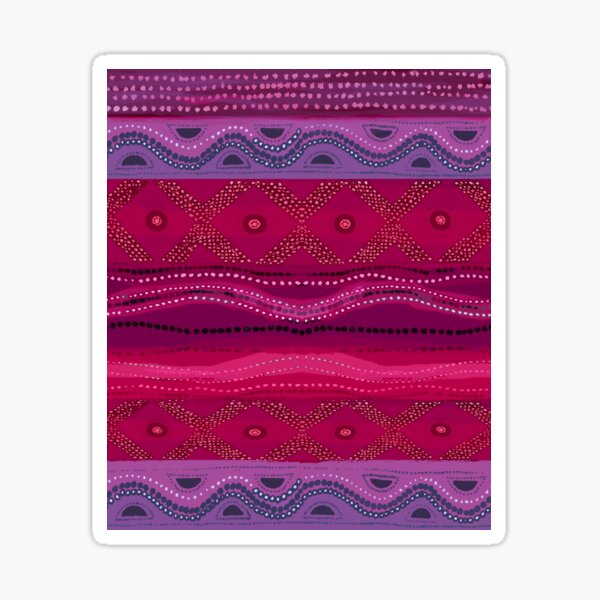 "Indonesian Batik" Sticker for Sale by Esprit-Mystique | Redbubble