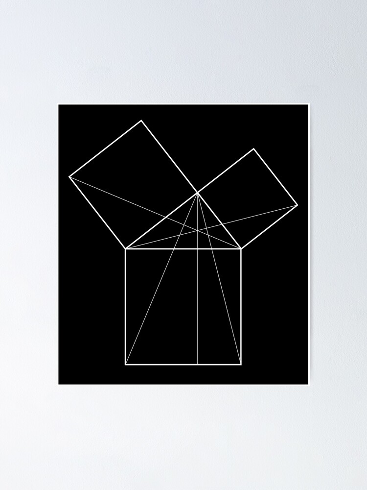 "Freemason 47th Problem of Euclid Sacred Geometry Masonic" Poster for ...