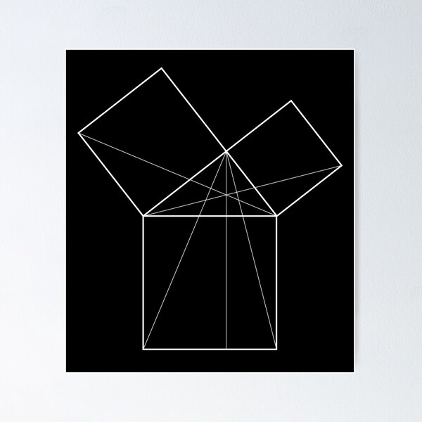 "Freemason 47th Problem of Euclid Sacred Geometry Masonic" Poster for ...