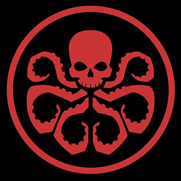 "HYDRA Emblem (v1)" Sticker for Sale by AvengedCrow | Redbubble