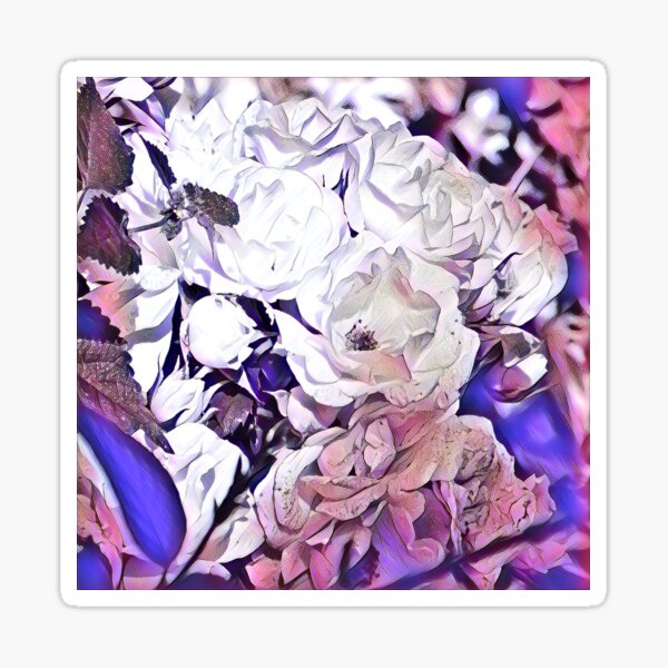 "Nightcore Roses" Sticker for Sale by shelleyloewnau | Redbubble