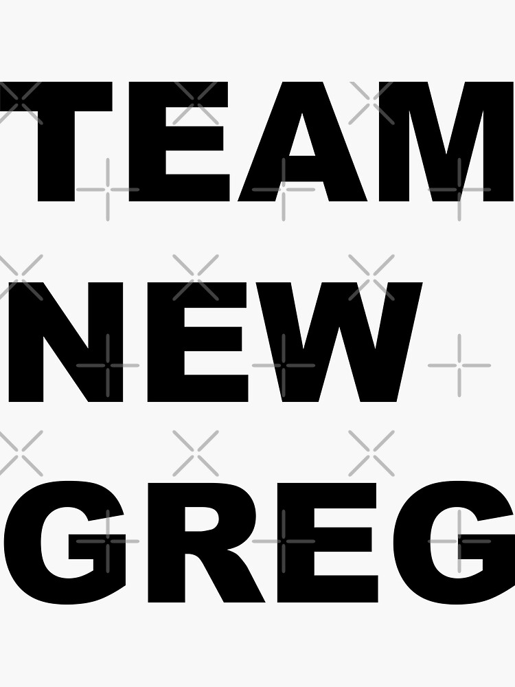 "Team New Greg Crazy Ex Girlfriend Fan art " Sticker by suzzincolour ...