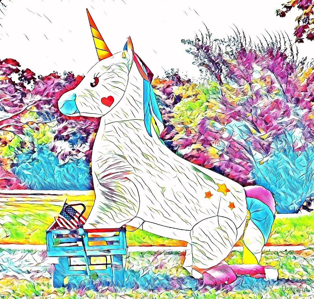 "Unique Unicorn" by DonnaM | Redbubble