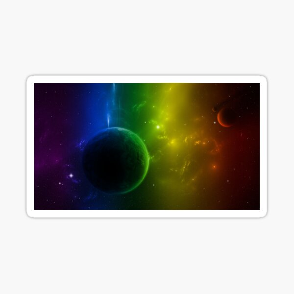 "Spectrum" Sticker for Sale by CelestaDarkide | Redbubble