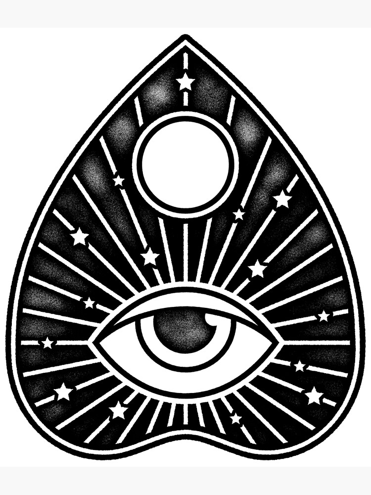 "Ouija Planchette" Art Print for Sale by curiocabinet | Redbubble