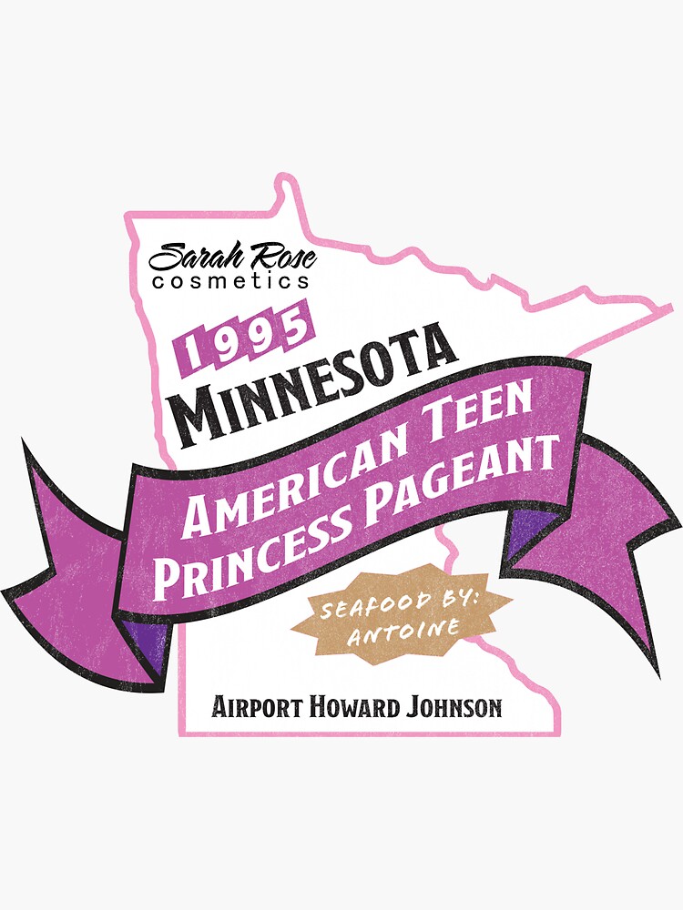 "American Teen Princess Pageant" Sticker for Sale by offbookdesigns ...