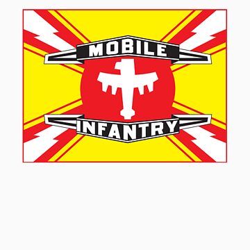 "Mobile Infantry Flag" Sticker for Sale by superiorgraphix | Redbubble
