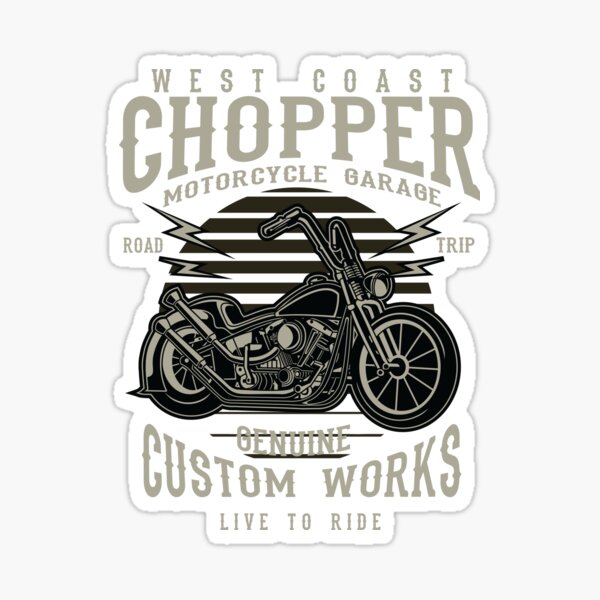 West Coast Choppers Stickers | Redbubble