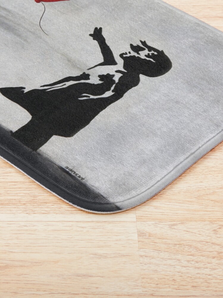 "Banksy Girl with heart balloon graffiti ORIGINAL WALL street art HD ...