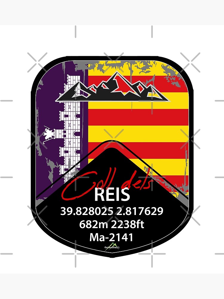 "Col dels Reis Sa Calobra Motorcycle Cycle Sticker & T-Shirt 02" Poster ...