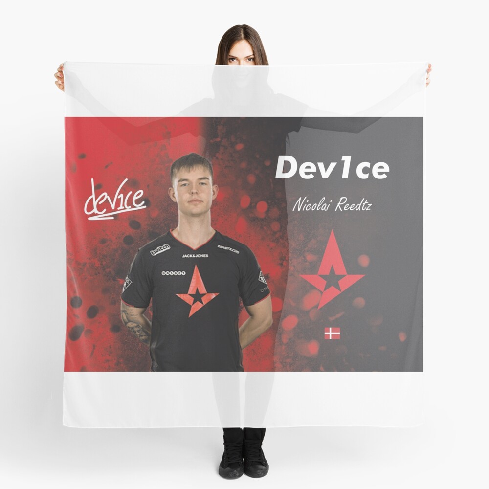 "dev1ce csgo pro Astralis" Poster by IMystikHD | Redbubble