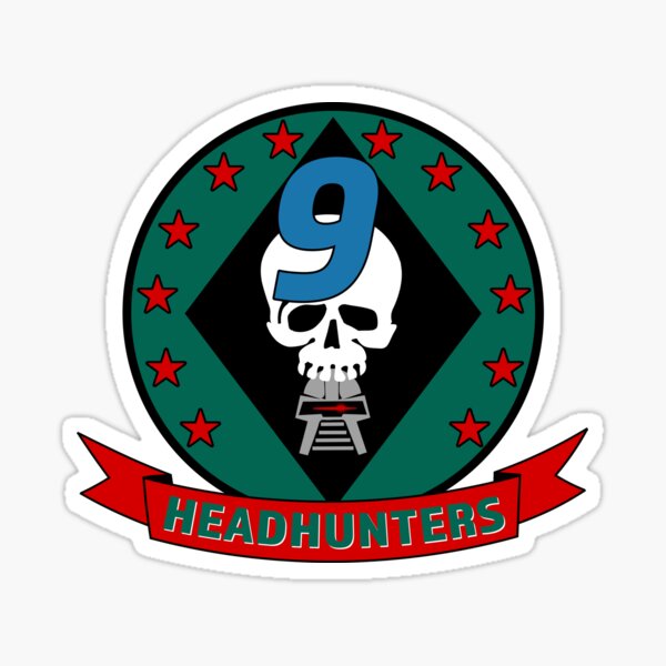 "Battlestar Galactica - 9th Viper Sqn (Headhunters)" Sticker by ...