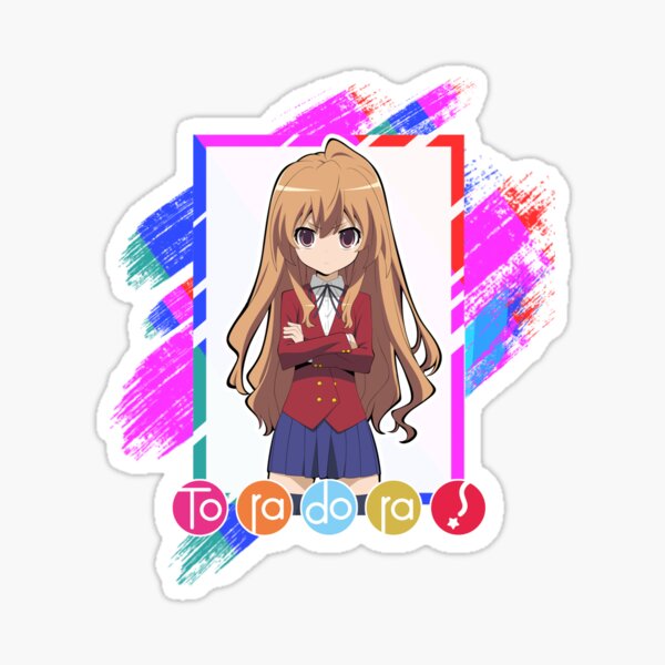 "Toradora" Sticker for Sale by 32BlackRoses | Redbubble