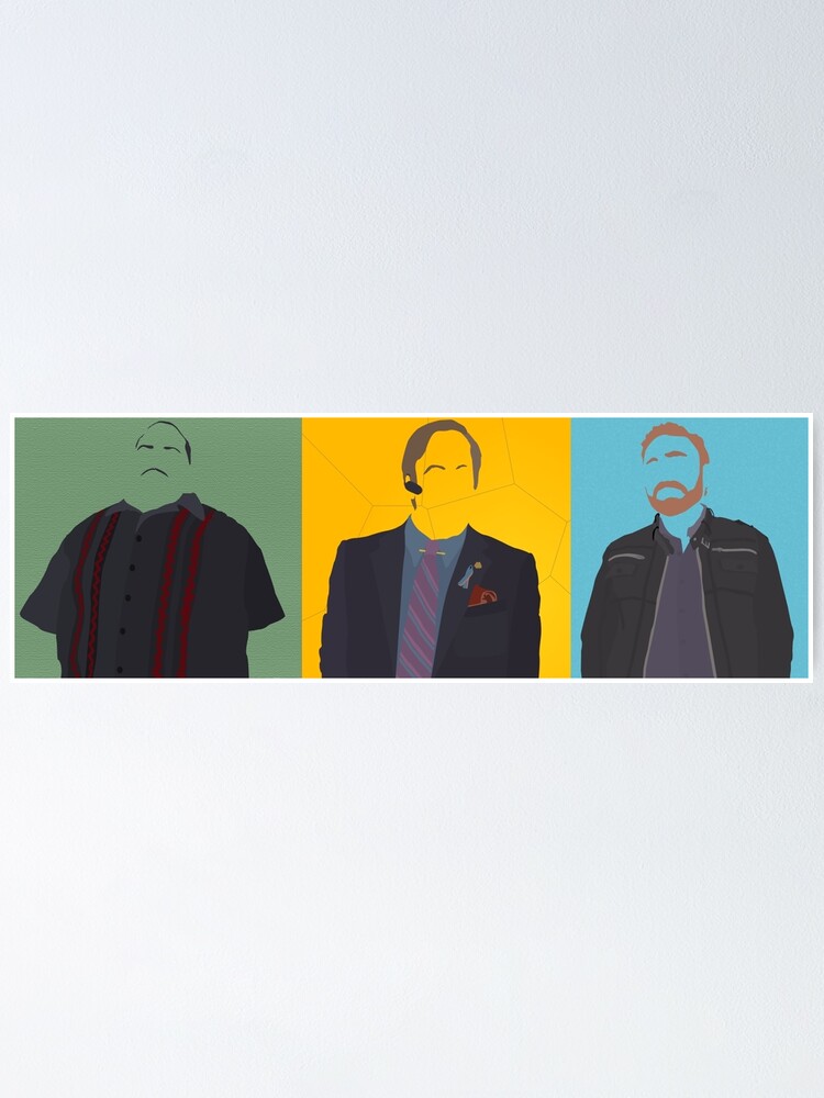 Póster «Cartel minimalista de Better Call Saul» de Hellmoo | Redbubble