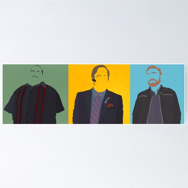 Póster for Sale con la obra «Cartel minimalista de Better Call Saul» de ...