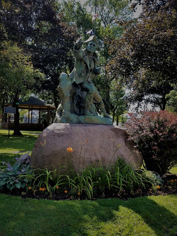 "General Herkimer Statue " by John Kapusta | Redbubble