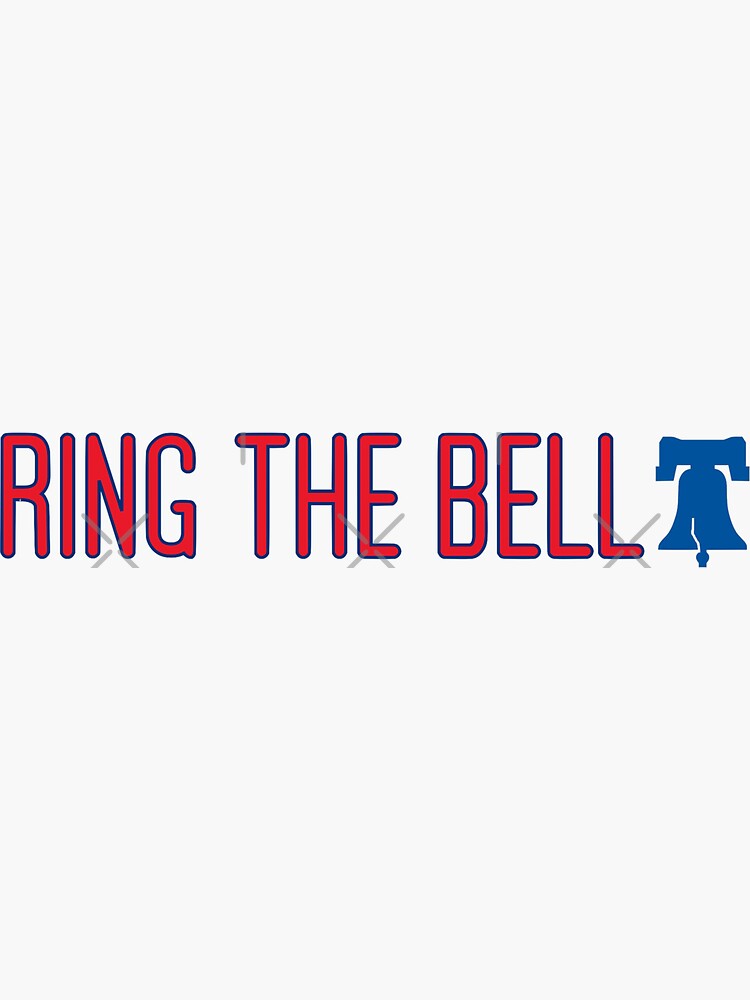 "ring the bell" Sticker for Sale by cartershart | Redbubble