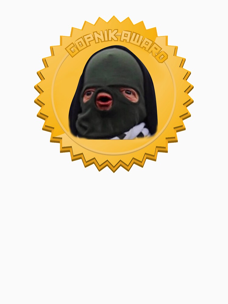 "Gopnik Award Coin" T-shirt by Seediar167 | Redbubble