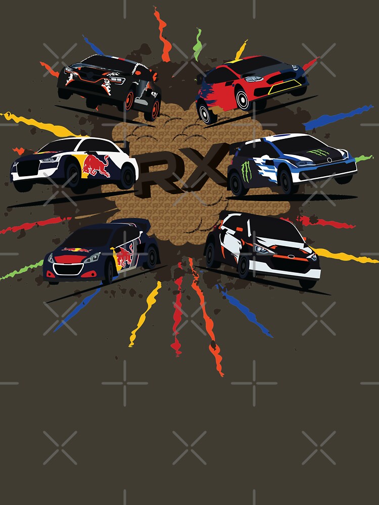 "World RX" T-shirt for Sale by AutomotiveArt | Redbubble | world t ...