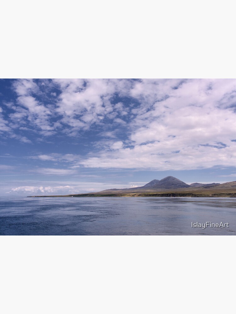 "Paps of Jura across the Sound of Islay" Sticker for Sale by ...