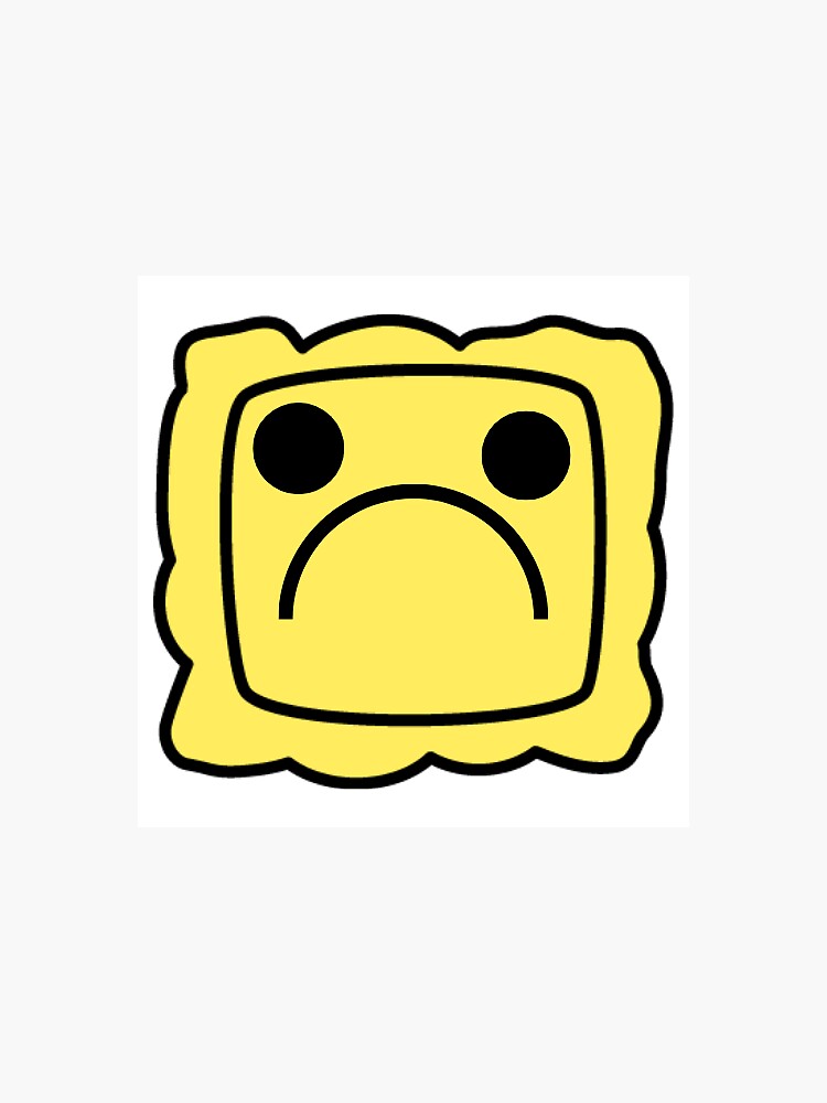 "Sad Ravioli" Sticker by Ravilonely | Redbubble