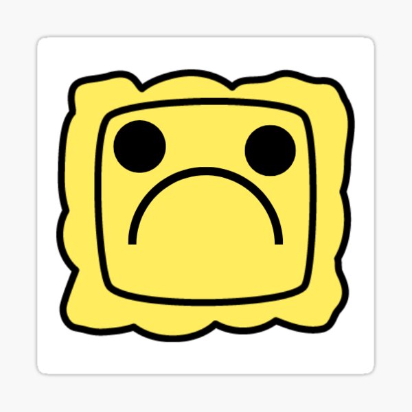 "Sad Ravioli" Sticker by Ravilonely | Redbubble