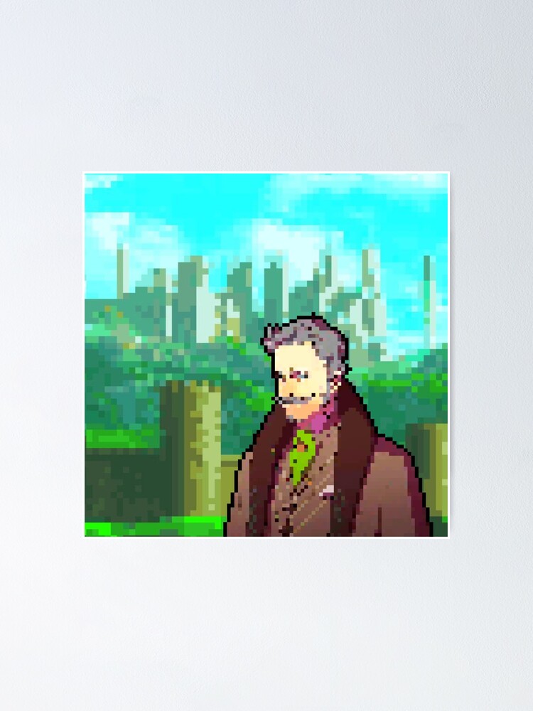 Póster «Hanneman Garreg Mach Fire Emblem Three Houses Pixel Art» de ...