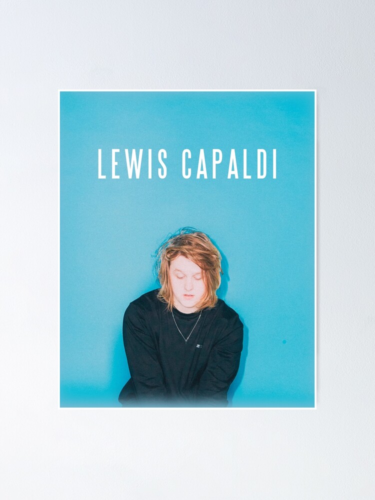 "Lewis Capaldi" Poster for Sale by amarinomoises | Redbubble