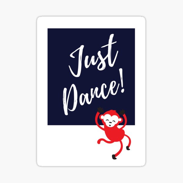 "Just dance" Sticker by hasandeniz | Redbubble