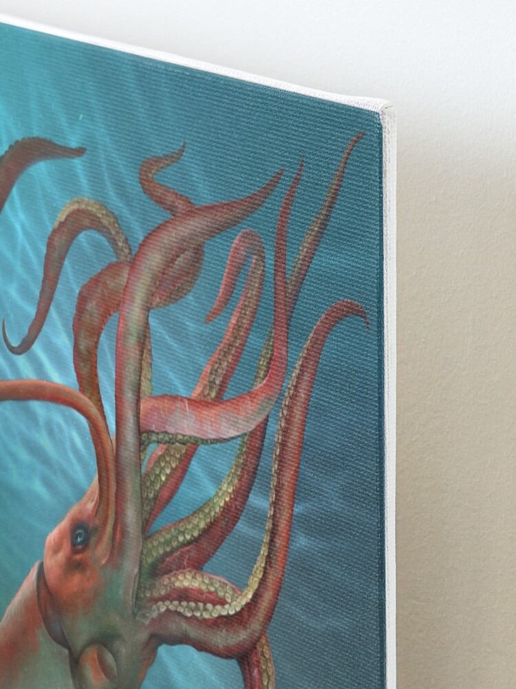 "Giant Squid" Mounted Print for Sale by Ldarro | Redbubble