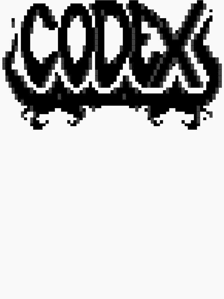 "CODEX Logo" T-shirt for Sale by MarlboroMike | Redbubble | codex t ...