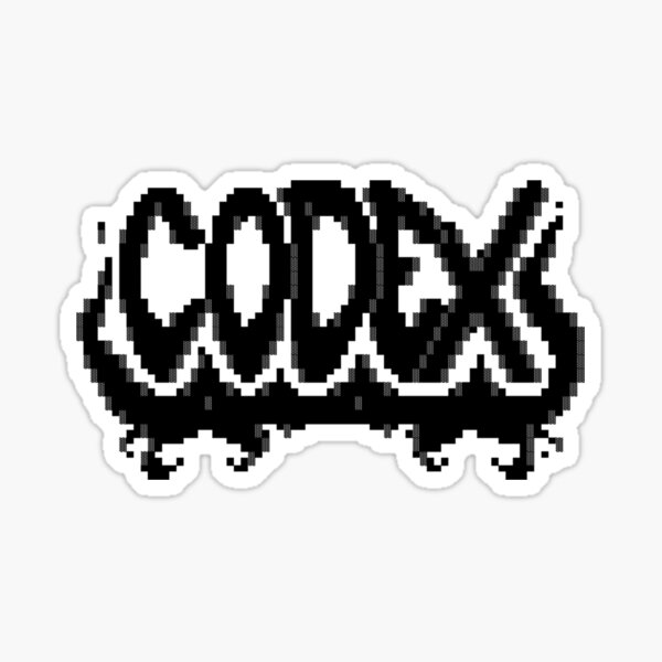 "CODEX Logo" Sticker by MarlboroMike | Redbubble